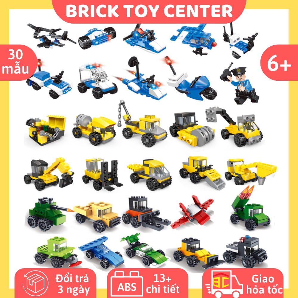 Mua Đồ chơi xếp hình cho bé mô hình lego xe tăng máy bay tàu chiến xe ...