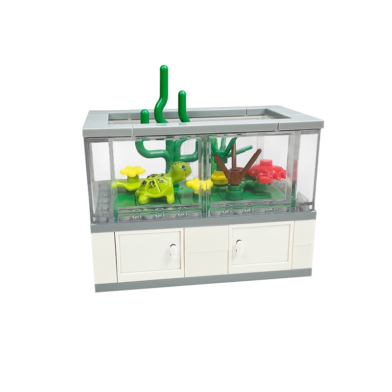 Mua Bộ đồ chơi lắp ráp lego mô hình bể cá/rùa độc đáo giá rẻ nhất ...