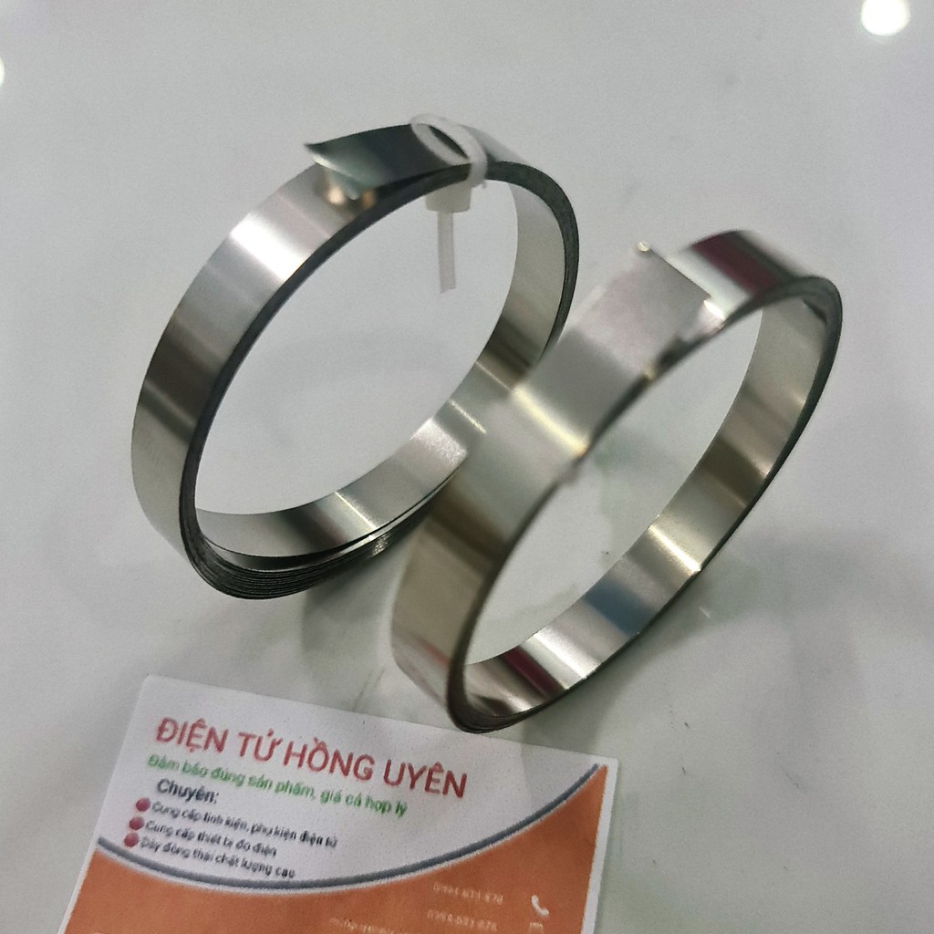 Mua Kẽm mạ niken hàn cell pin 18650/26650/32650 (Giá 4 mét / 2 mét ...