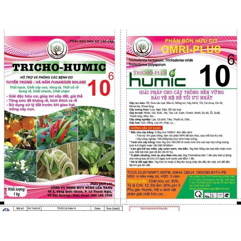 Phân bón hữu cơ Tricho-Humic | Shopee Việt Nam