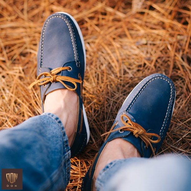 Mua Giày Boat Shoes Xanh Blue Thương Hiệu DON ITALIANO giá rẻ nhất ...