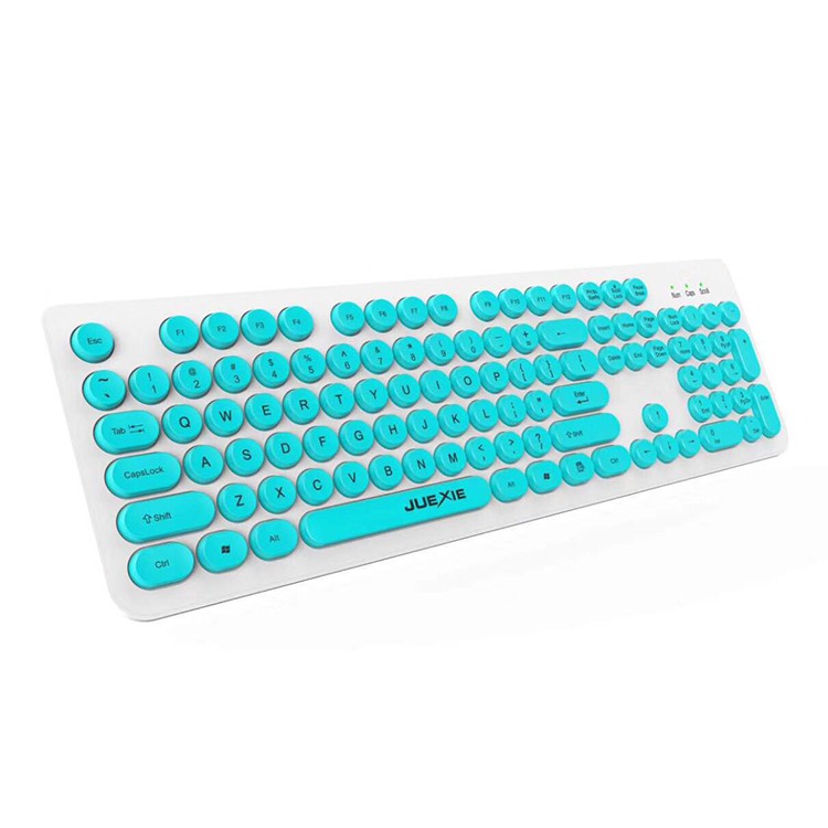 Bàn phím JUEXIE JK-209 nút tròn hiện đại | Shopee Việt Nam