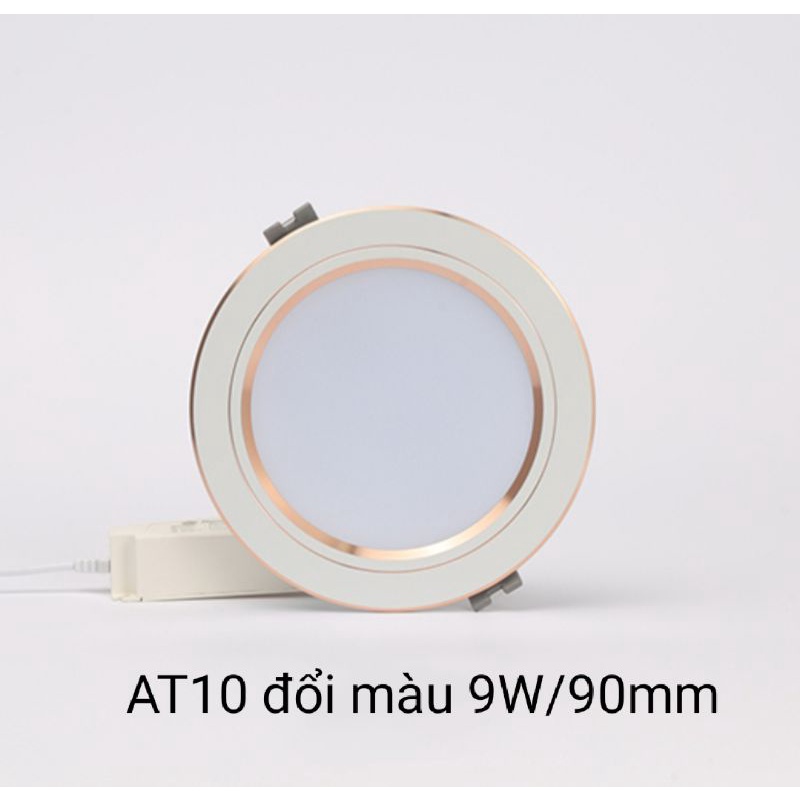 Led âm trần đổi màu AT10 ĐM 90/ 9W Rạng đông | Shopee Việt Nam