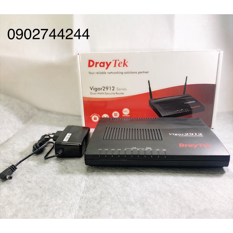 Bán Bộ Định Tuyến Draytek Vigor 2912 F giá rẻ 1.250.000₫ | Bán Máy Tính