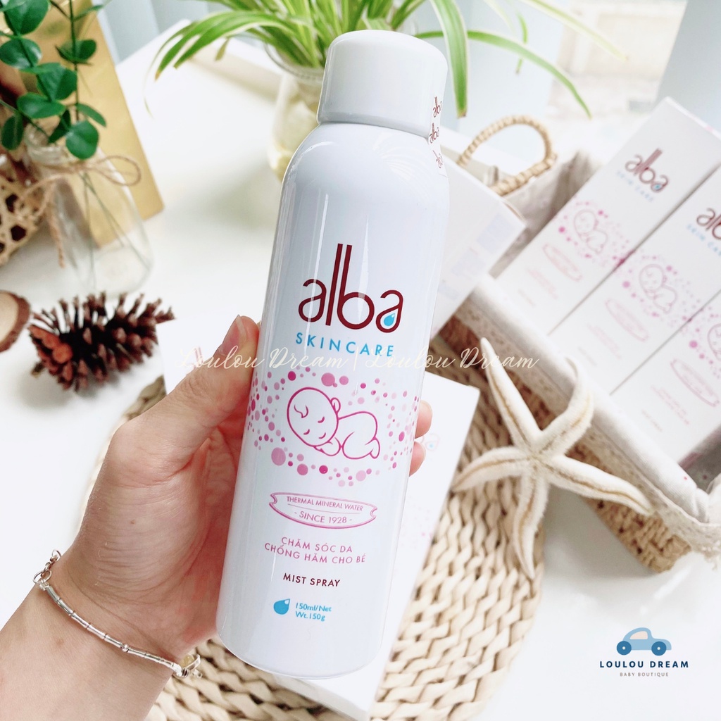 Mua Xịt khoáng trẻ em Alba Skin Care - Chống hăm khô rôm sẩy do bỉm ...