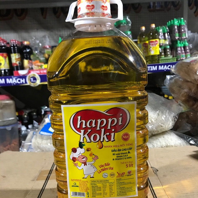 Dầu ăn happi koki 5l | Shopee Việt Nam