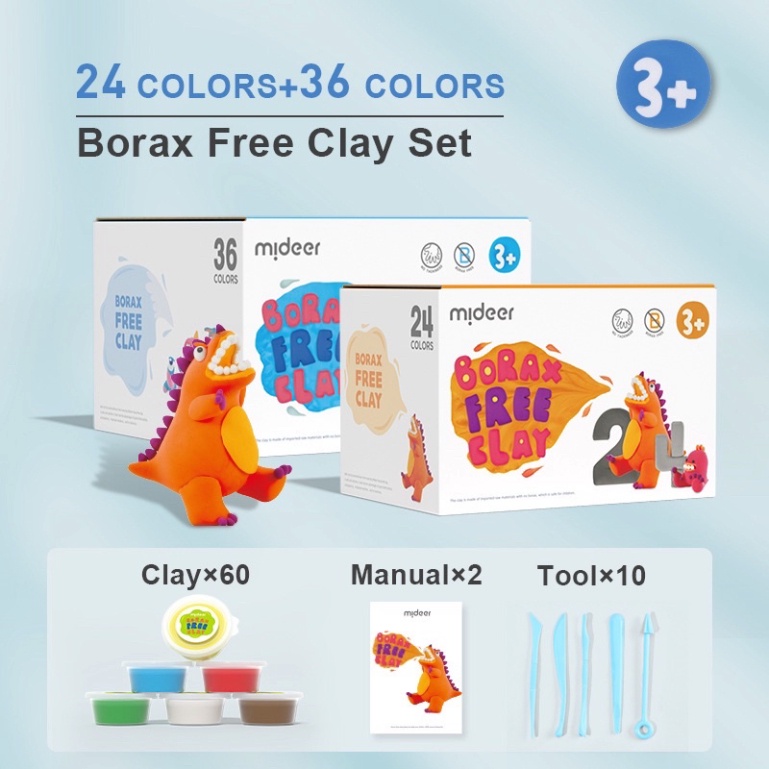 Mua Đất Nặn An Toàn Xốp Không Dính Tay, Đất Sét Tự Khô Cao Cấp Cho Bé ...