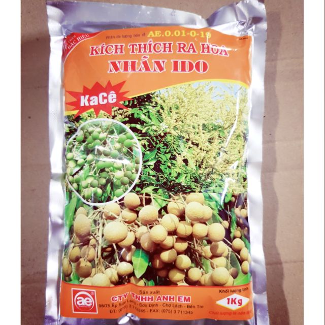 Cách sử dụng thuốc tưới nhãn ra hoa kclo3 cho kết quả tốt nhất