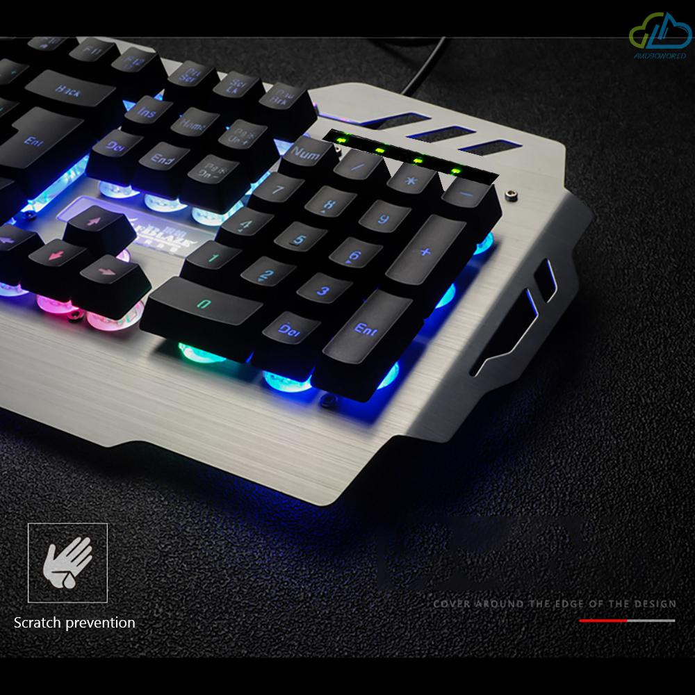 Mua Bàn Phím Audv 7pin PK-900 RGB Có Đèn Nền Và Giá Đỡ Điện Thoại Dùng ...