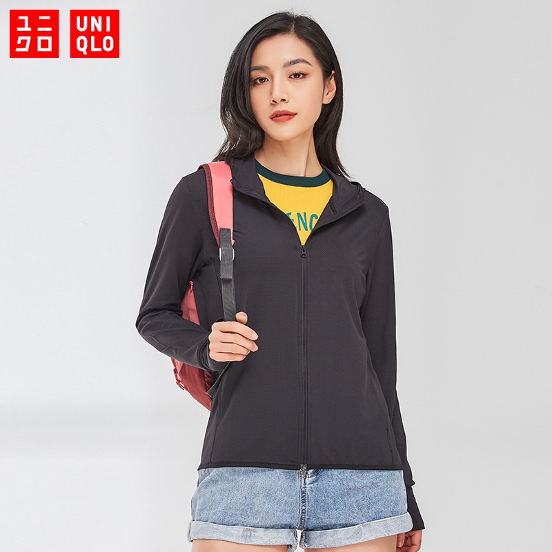 Mua Áo Khoác Hoodie Uniqlo Airism UPF 50 + Lưới Tay Dài Chống Tia UV Có Khóa Kéo Thời Trang Cho ...