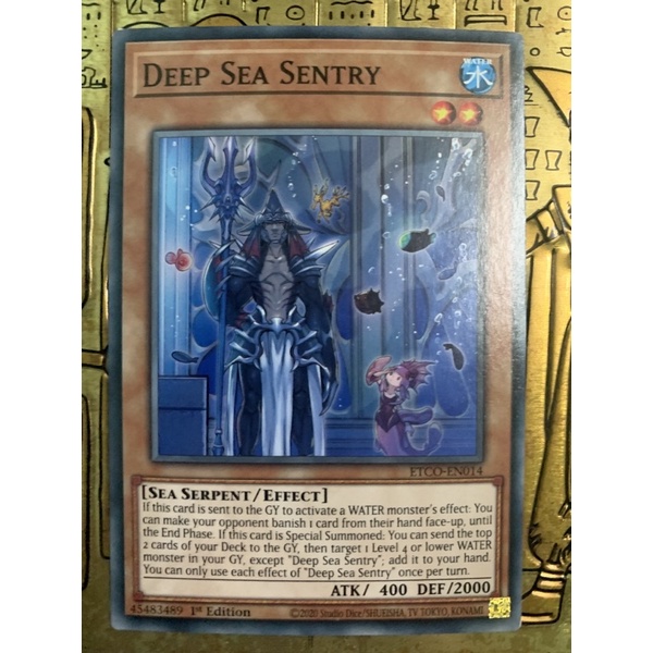 bài yugioh: deep sea sentry | Shopee Việt Nam