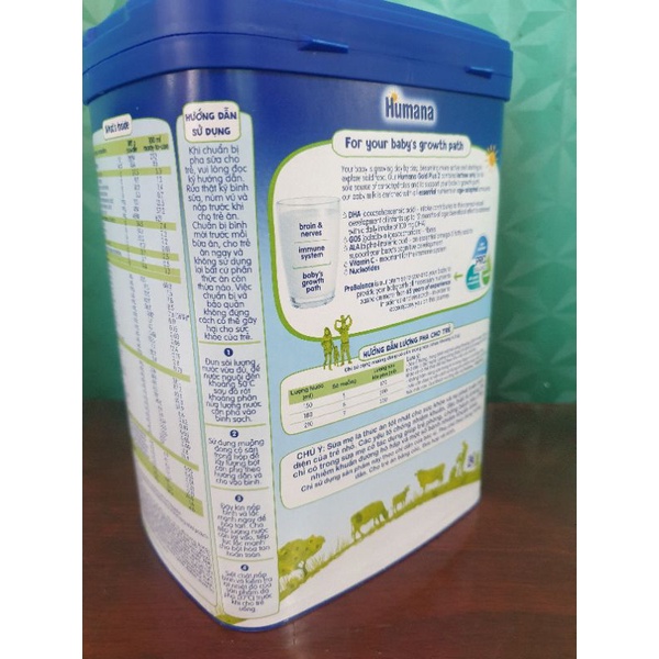 Mua Sữa Humana Gold Plus số 2 loại 800g giá rẻ nhất | TecKi.Vn
