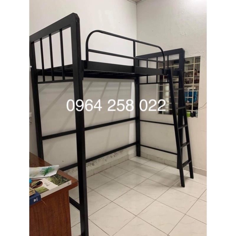 Giường tầng gác kiểu 1 tầng khung 4x8 -hình thật 100% freeship hcm ...