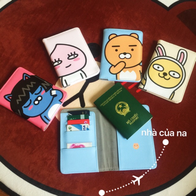 VỎ BỌC PASSPORT KAKAO FRIENDS | Shopee Việt Nam