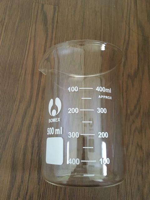 Mua Cốc thủy tinh chịu nhiệt chia vạch có mỏ 25ml 50ml 100ml 250ml ...