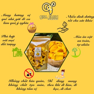 Mít sấy giòn QNA FARM thơm ngon giòn rụm túi 300g | Shopee Việt Nam