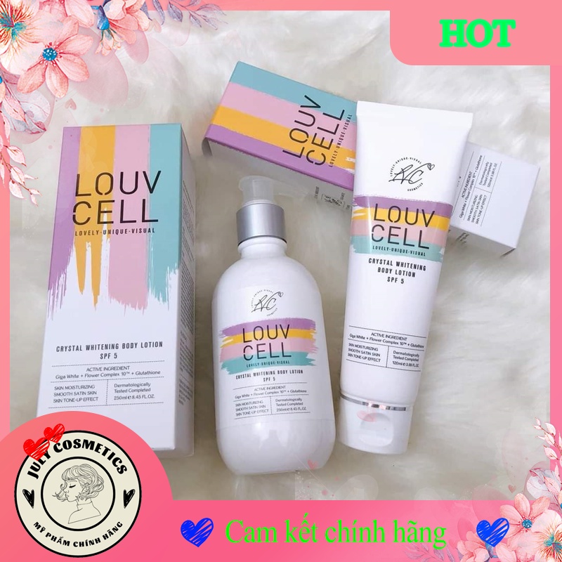 [Chính hãng][Chọn Size] Lotion dưỡng trắng da body Louv Cell size 120 ...