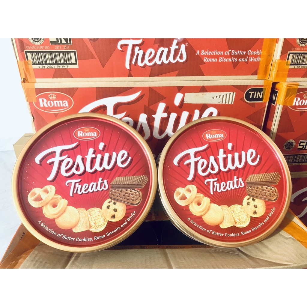 Bánh Roma Festive Treats hộp 300g-500g | Shopee Việt Nam