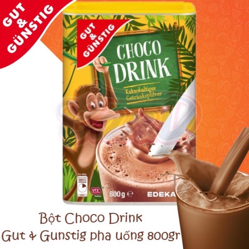 Hộp Cacao Choco Drink 800gr Đức | Shopee Việt Nam