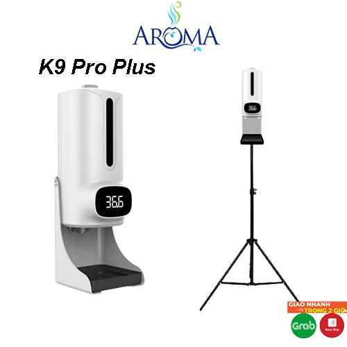 Mua Máy sát khuẩn tự động k9 pro plus, Máy đo thân nhiệt xịt rửa tay 2 ...