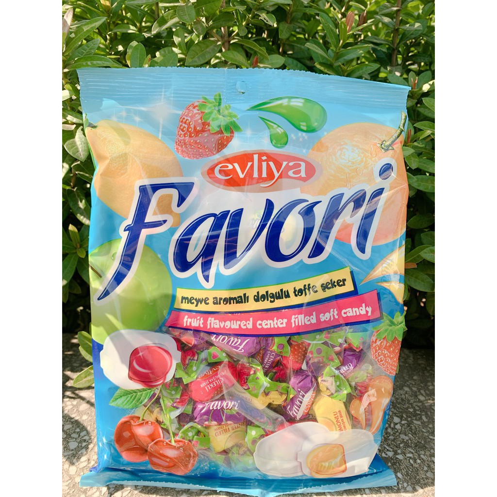 Mua Kẹo mềm có nhân hương trái cây - evliya Favori (Fruit flavoured ...