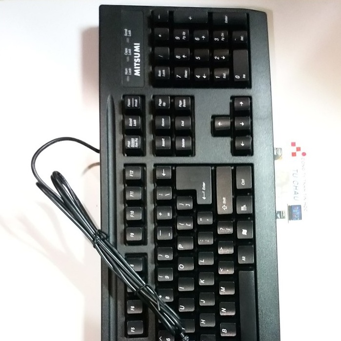 Mua Bàn phím có dây Keyboard MITSUMI - Chuẩn USB 2.0 giá rẻ nhất | TecKi.Vn