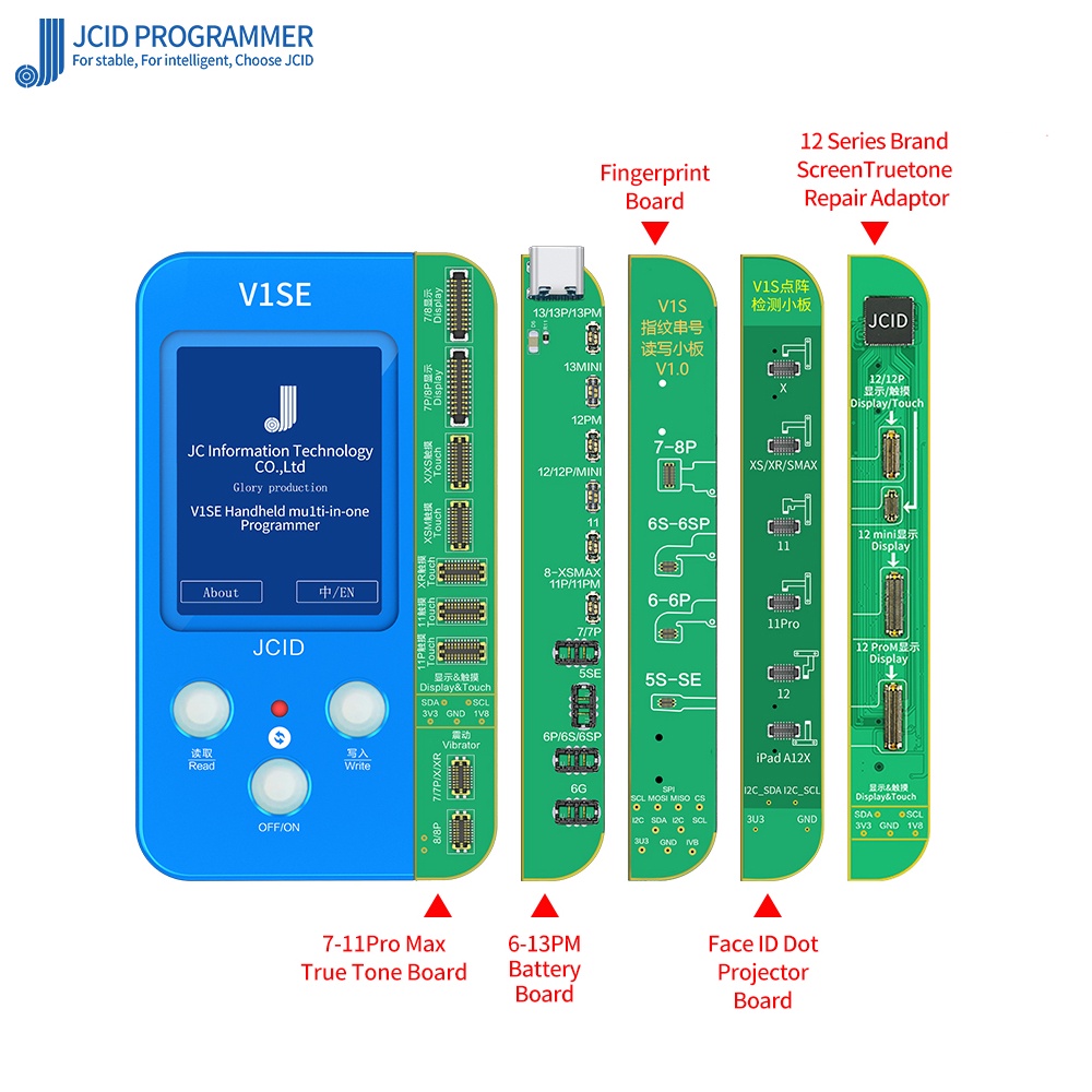 Box JC V1SE WIFI Fix Pin(sửa % pin và số lần sạc) + Fix Truetone + Fix ...