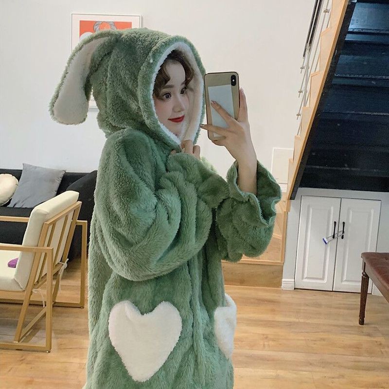 ORDER_ N20 Bộ Ngủ Thỏ Bông 2 Màu Ulzzang | BigBuy360 - bigbuy360.vn