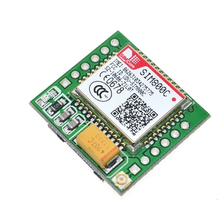 Module SIM800C GSM/GPRS tích hợp MicroSIM, Anten GSM | Shopee Việt Nam