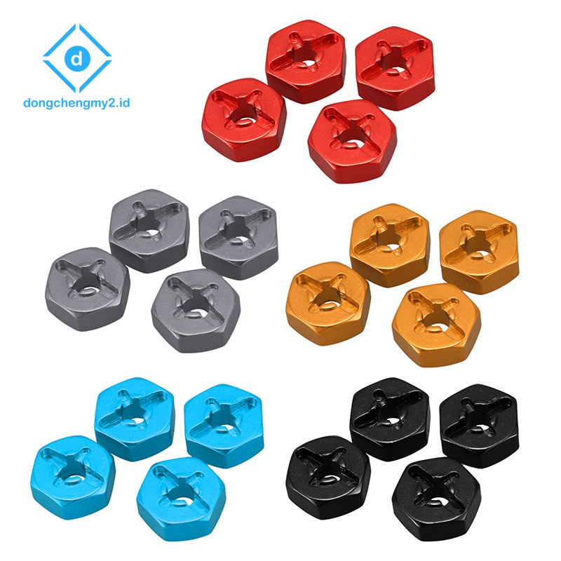 Aluminum Alloy 12mm Combiner Wheel Hub Hex Adapter Upgrades,Blue – Đồ ...