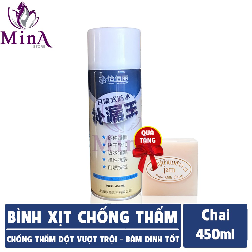 Mua Bình Xịt Chống Thấm Nước YBL PAINT 450ml - Chai Xịt Chống Dột Tường ...