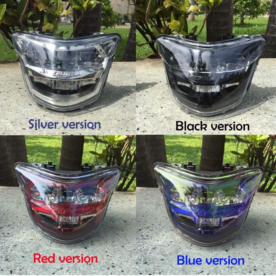Đèn Pha LED 2 Tầng Đỏ Và Xanh Cao Cấp Art Cho Yamaha EX150 | Shopee ...