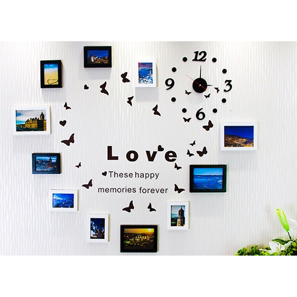 Mua Khung hình phòng cưới bộ 11 khung treo tường + TẶNG Decal Love và ...