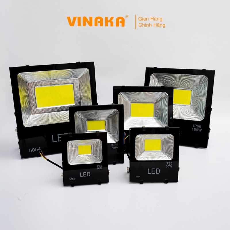 Mua Đèn pha LED 50w 100w 20w 30w 150w 200w chiếu kho xưởng sân bóng ...