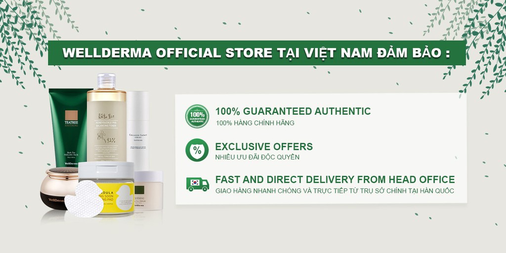 WellDerma Official Store, Cửa hàng trực tuyến | Shopee Việt Nam