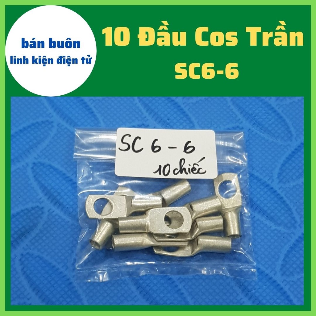 Mua 50 chiếc SC6-6, cốt trần 6-6, cos tròn 6 li [Cos Đồng] giá rẻ nhất | TecKi.Vn