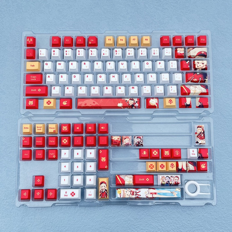 Klee Keycap Genshin Impact Keycap Cherry Profile PBT Dye Thăng Hoa Bàn ...