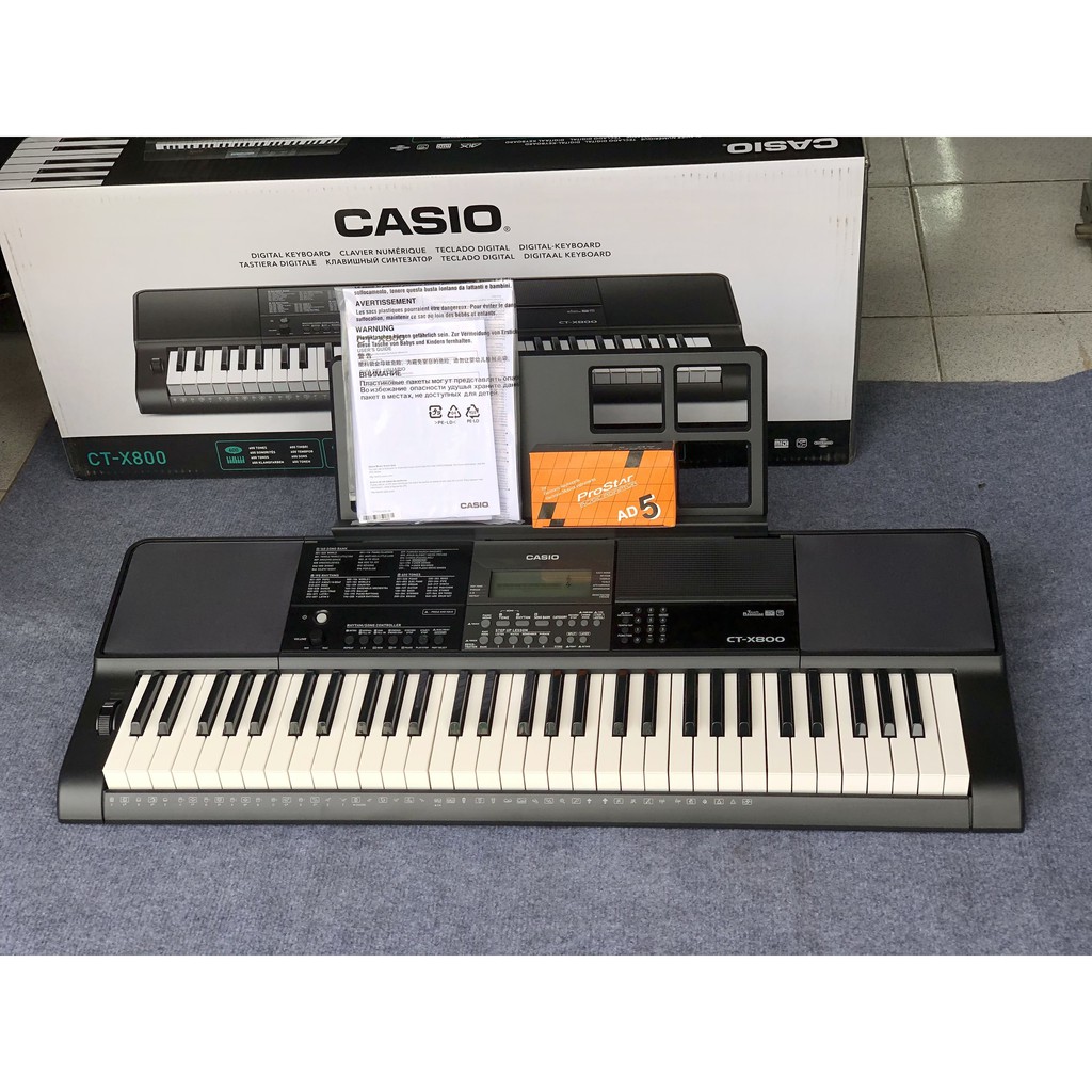 ĐÀN ORGAN CASIO CTX-800 CHÍNH HÃNG | Shopee Việt Nam