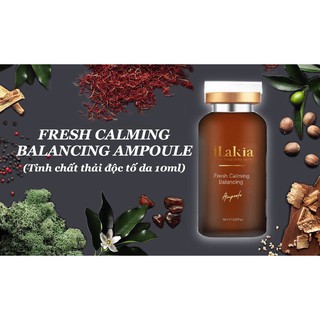 Tinh chất đào thải độc tố trên da iLakia Fresh Calming Balancing ...