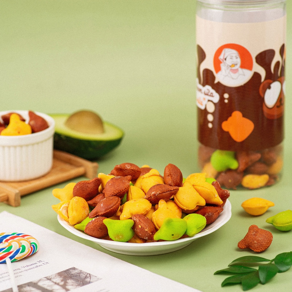 Mua Bánh Gấu Nhân Kem Sữa 400g Mix 3 Vị Ăn Cùng Bà Tuyết thơm ngon ...