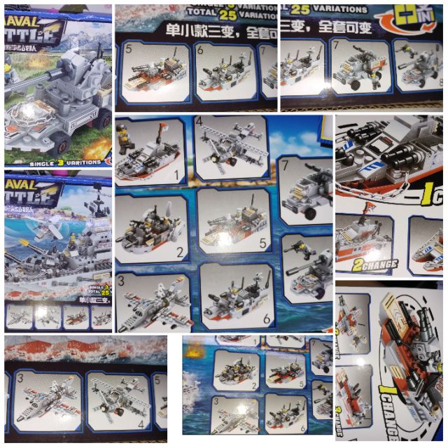 Bộ xếp hình Lego 8 in 1 no.41012 ghép hình giúp trẻ phát triển trí tuệ ...