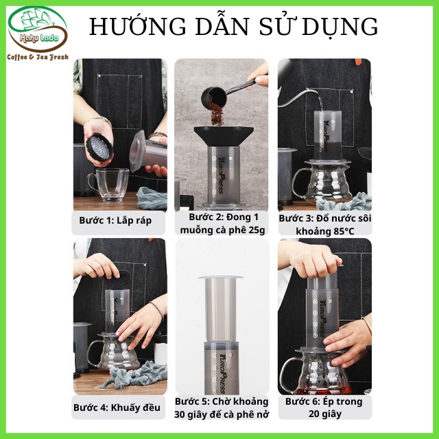 Mua Máy Pha Cà Phê YRP Aeropress 2021 Hahulado Dụng Cụ Nén Ép cafe Kiểu ...