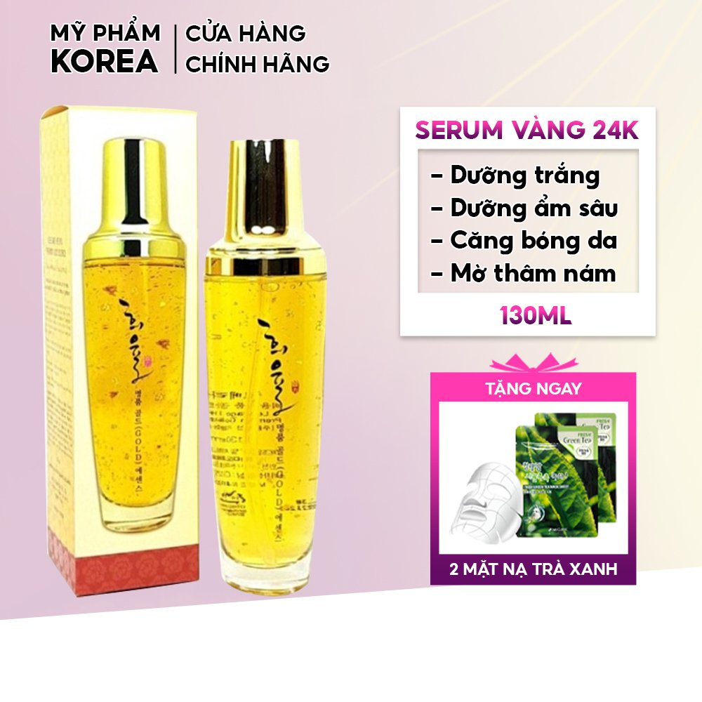 Serum vàng 24k dưỡng trắng da dưỡng ẩm chống lão hóa tinh chất vàng 24k ...