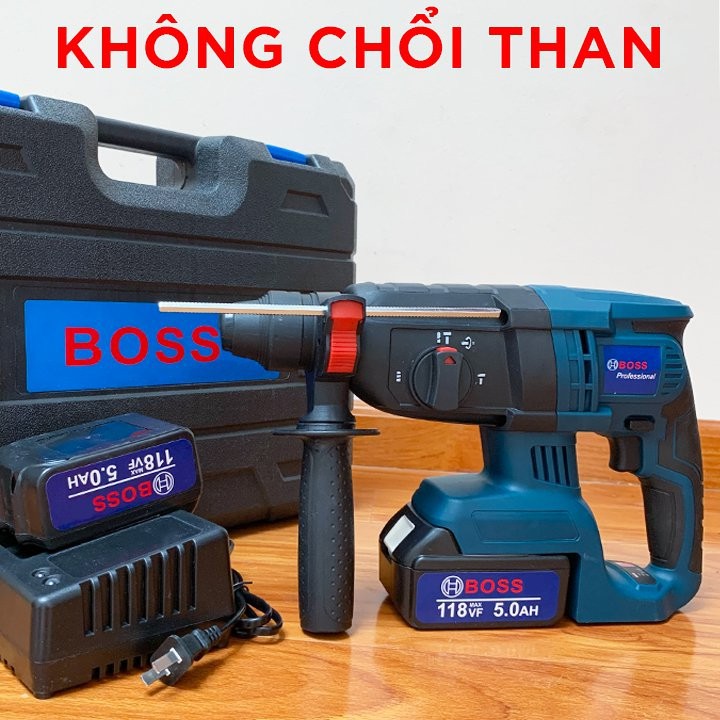 Mua Máy Khoan Bê Tông Dùng Pin BOSH 118V 3 Chức Năng - Khoan Đục bê ...