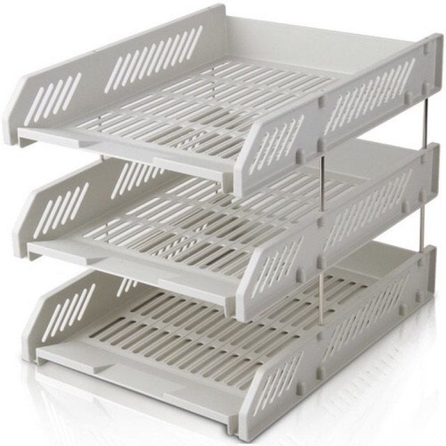 Khay 3 tầng nhựa Deli 9217 | Shopee Việt Nam