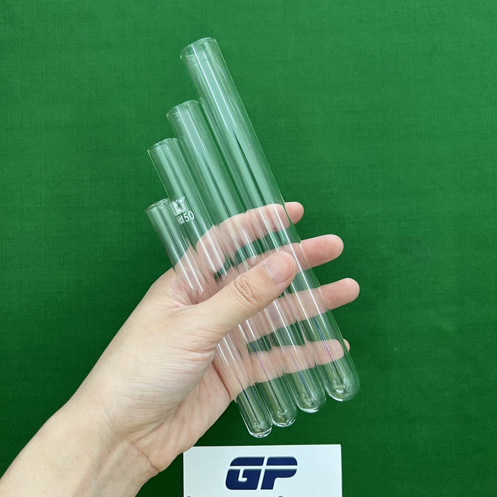 ỐNG NGHIỆM THUỶ TINH NHIỀU KÍCH THƯỚC 15x150, 16x160, 18x180, 20x100 ...
