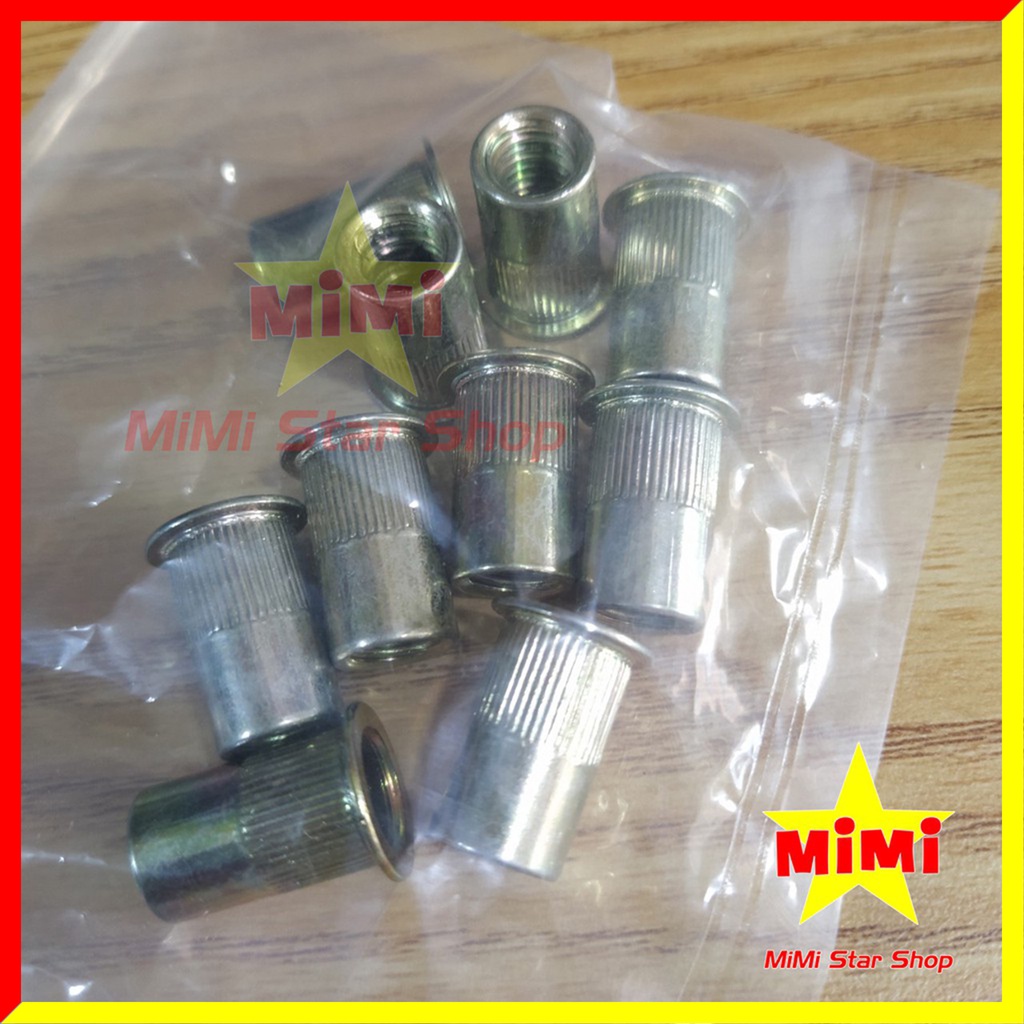 Mua Tán rút - đai ốc rút M8 tạo ren trên thép mỏng thép hộp mỏng giá rẻ ...