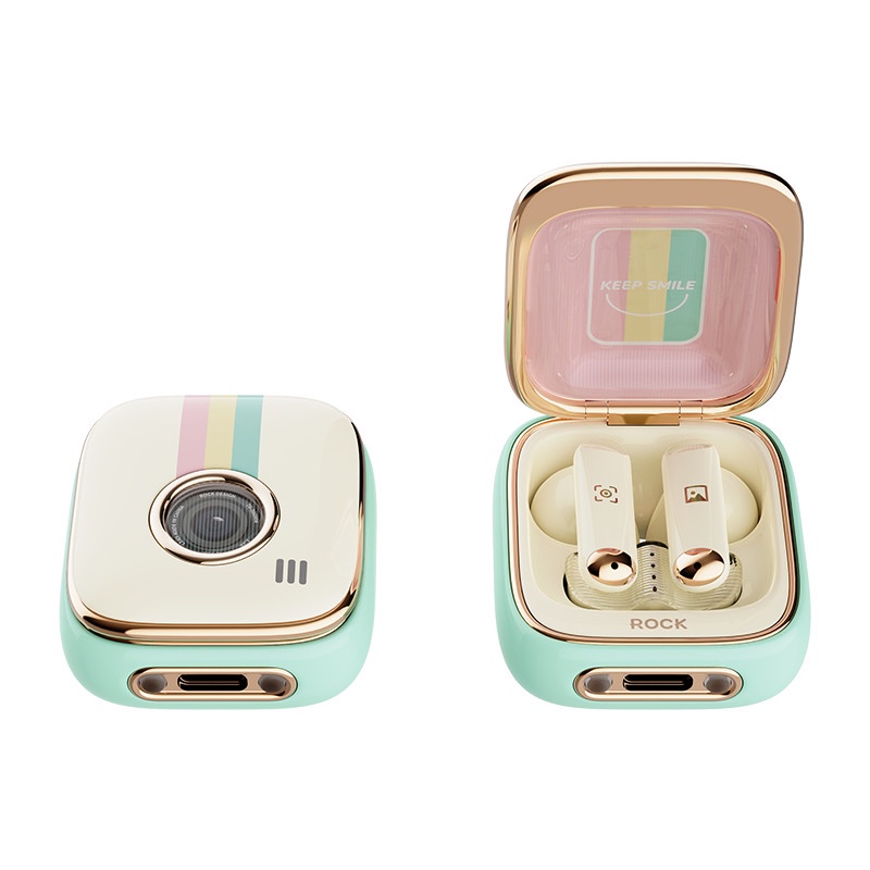 Mua Tai nghe không dây Rock Retro Style True Wireless Stereo Bluetooth ...