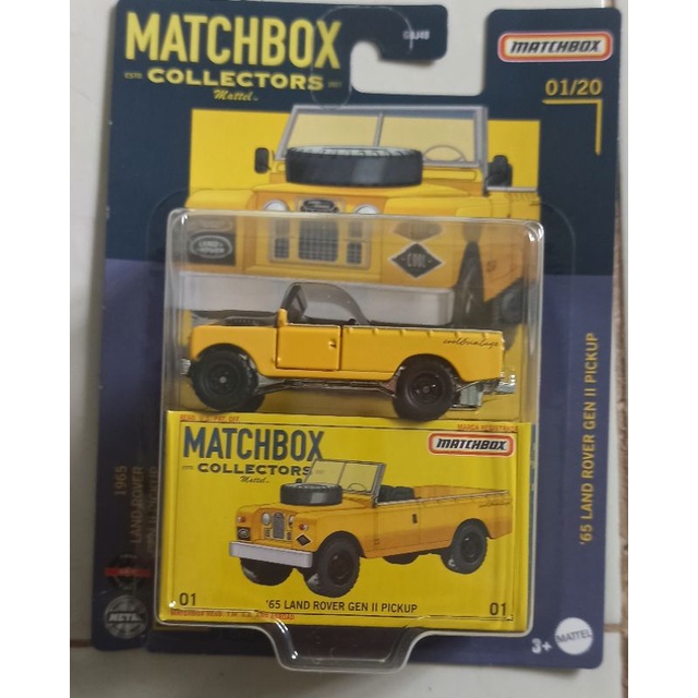 matchbox collectors:65 land rover gen II pickup | Shopee Việt Nam