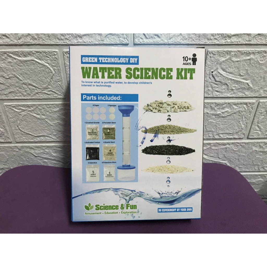 ĐỒ CHƠI THÍ NGHIỆM KHOA HỌC STEM MÁY LỌC NƯỚC MINI WATER SCIENCE KITS ...